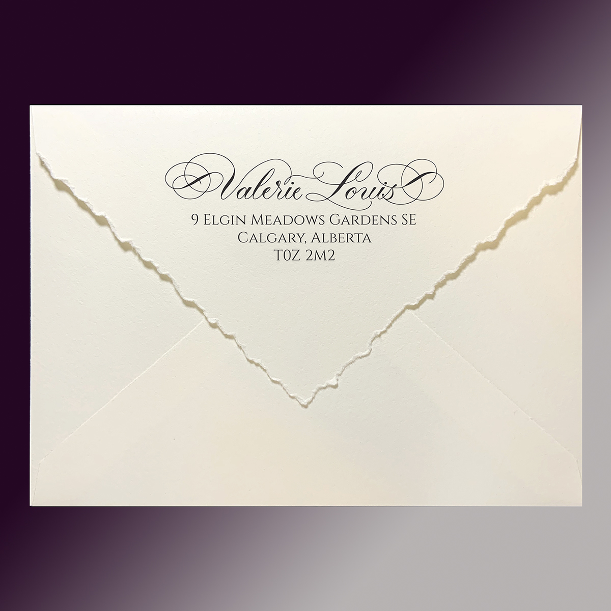 Custom Stamp Boutique – Calgary Calligraphy, Engraving Bottle Painting ...